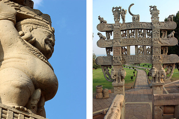 photo essay: buddhist sanchi, stories told and untold | rama toshi arya ...