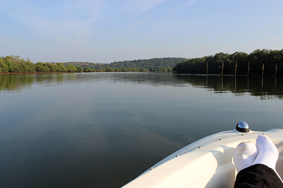 the backwaters and fort in aldona | rama toshi arya's blog