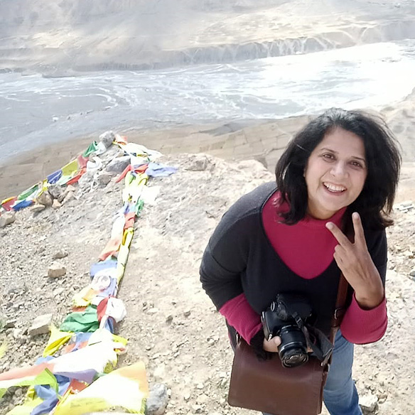 self-portrait: happy in spiti | rama toshi arya's blog